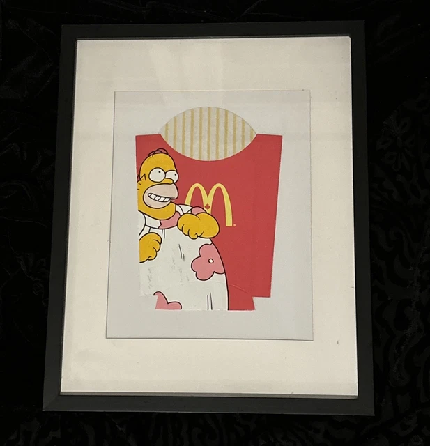 BEN FROST ORIGINAL King Size Homer Fry Box Hand Painted Canadian Box 1/ ...