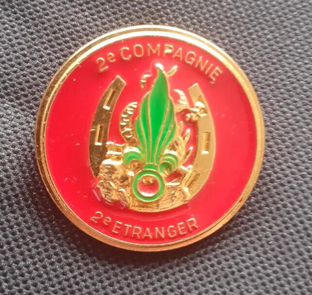 FOREIGN LEGION MAID Badge 2° REI 2° Cie Infantry Nimes Fremdenlegion £8 ...