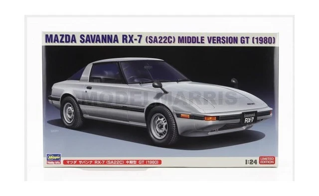 HASEGAWA 20635 MAZDA - Savanna RX-7 SA22C Middle Version Gt 1980 - 1/24 EUR 52,77 - PicClick DE