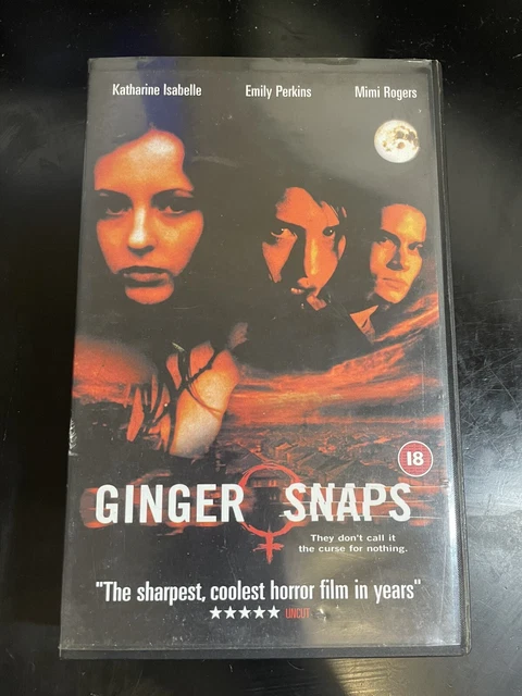 GINGER SNAPS VHS Video Tape - Big Box Ex Rental - Tested £49.99 ...