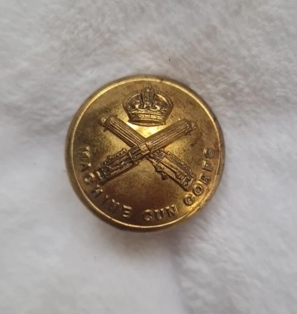 ORIGINAL WW1 MACHINE Gun Corps MGC Military Button 19mm By Jennens £0. ...