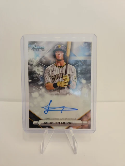 JACKSON MERRILL 2023 Bowman Sterling PA-JML Auto RC Parents EUR 37,43 ...