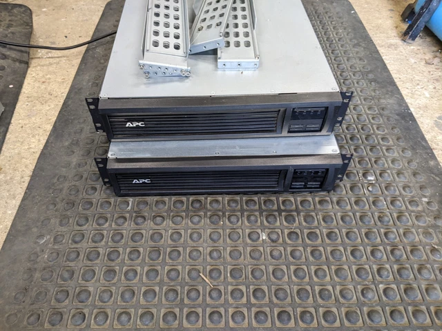 RACK MOUNTED 3KW UPS - APC SMT3000RMI2U with AP9630 NETWORK MANAGEMENT ...
