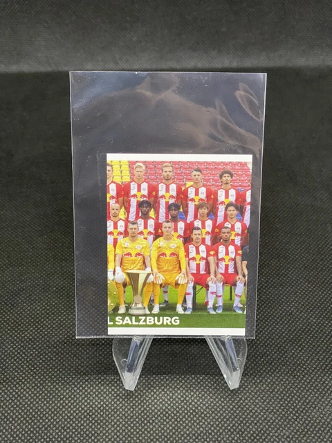 HAALAND SZOBOSZLAI TEAM Rookie RC Sticker #8 RB Salzburg Boosterfrisch ...