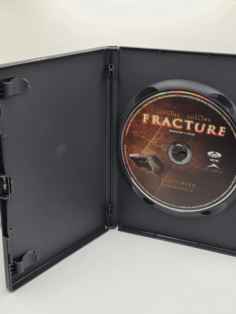 FRACTURE WIDESCREEN EDITION On DVD With Anthony Hopkins Drama $8.99 ...
