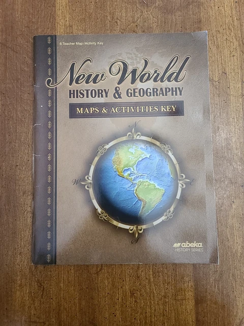 ABEKA NEW WORLD History & Geography Maps & Activities Teacher Key $7.00 ...