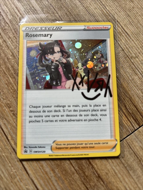 CARTE POKEMON ROSEMARY SWSH120 PROMO Epée et Bouclier EUR 5,00 ...