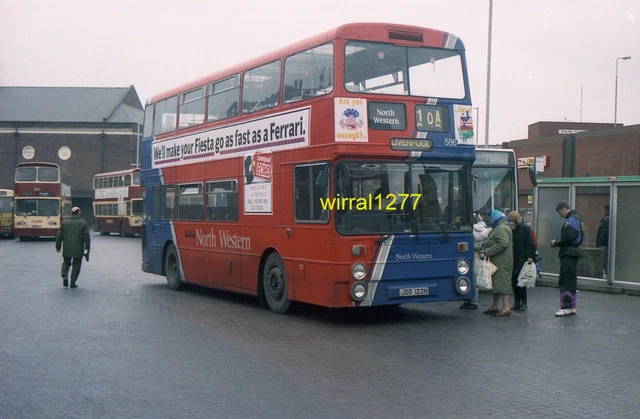 ORIGINAL BUS PHOTOGRAPHIC negative GMT Atlantean JDB122N, North Western ...