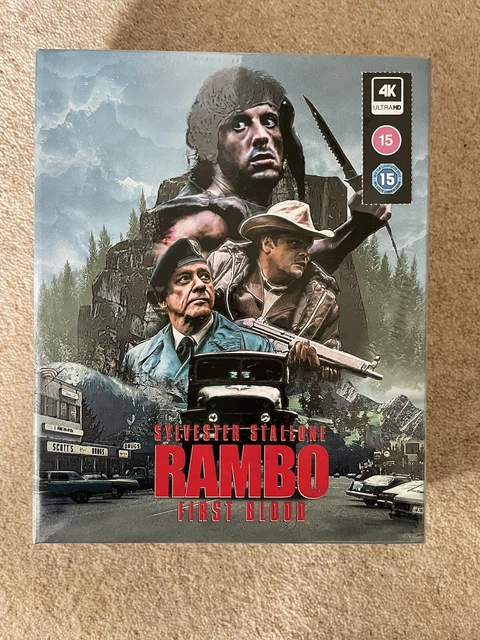 RAMBO FIRST BLOOD 4k blu ray (big box Delux edition) RARE!!! EUR 349,54 ...