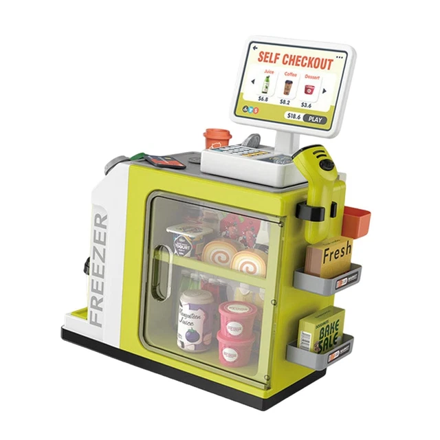 CAISSE ENREGISTREUSE DE supermarché pour enfants, motricité fine ...