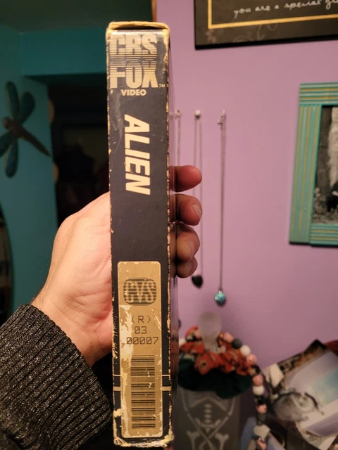 ALIEN VHS (1979) CBS Fox Video 1984 Release Red Label (Rare) $8.00 ...