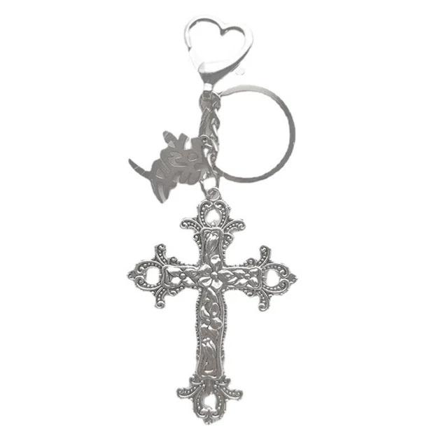 CAR DOOR KEY-TAGS Religious Catholic Keyring Backpack Pendant Car ...