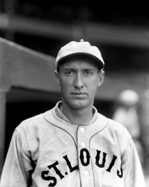 WALTER GERBER OF the St Louis Browns at bat in 1924 Baseball Old Photo ...