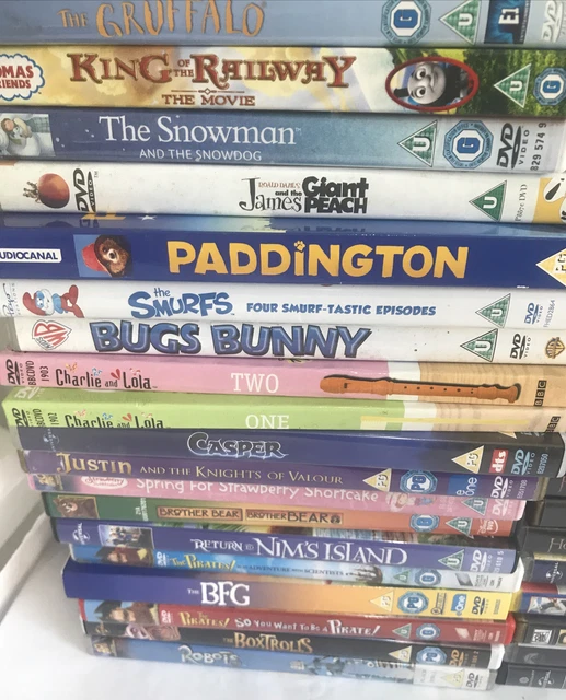 WALT DISNEY DISNEY Pixar-Junior DvD bundle collection x86 Films Classic ...