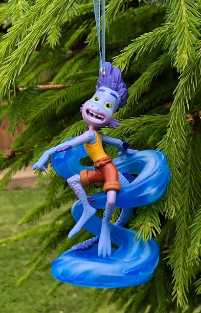 DISNEY STORE PIXAR Luca Sea Monster Alberto Scorfano 🌊 Xmas Tree 🎄 ...