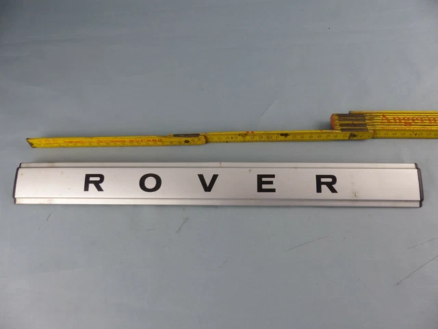 ROVER ENORME ANCIEN monogramme emblème logo sigle insigne badge en ALU ...