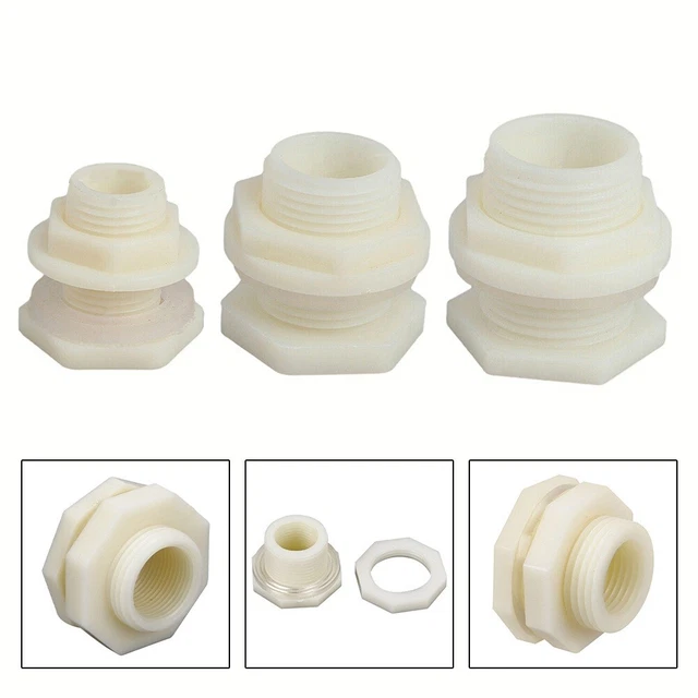 RACCORD DE CLOISON pratique pour tangs et aquariums s?r et fiable EUR 5 ...