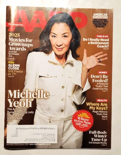 AARP MAGAZINE DECEMBER 2024/January 2025 Issue (Michelle Yeoh) (Free ...