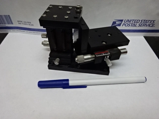 OPTISCH SIGMA KOKI Stage Drehung Xyz Mikrometer Laser Optik Wie Ist #82-08-A EUR 413,75 ...