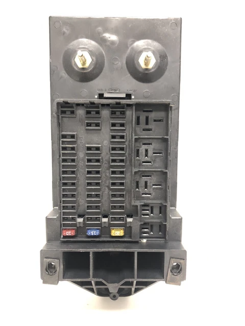 99-01 FORD F250 F350 Truck Under-Dash Cabin Fuse Relay Box Panel F81B ...