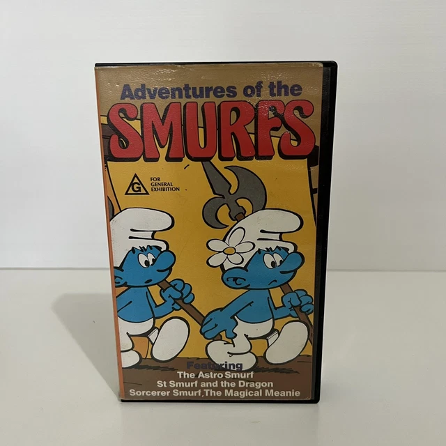 ADVENTURES OF THE Smurfs VHS Video 1981 Hanna Barbera £8.99 - PicClick UK