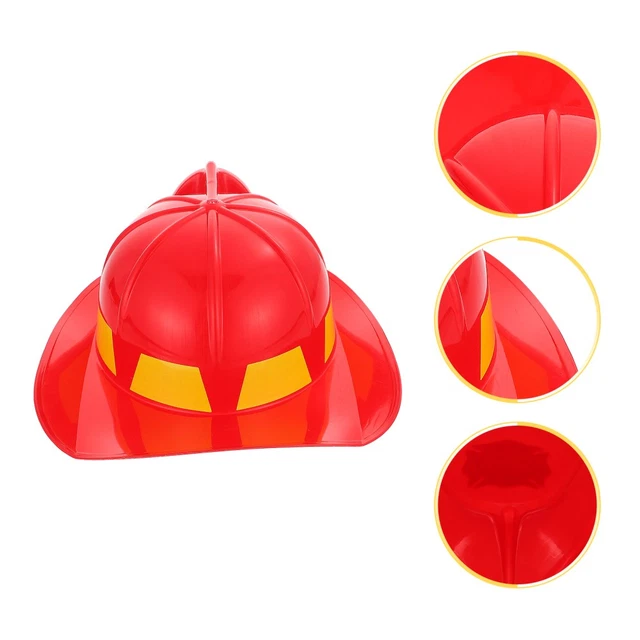 FIREMAN HAT DECOR Children Fire Hat Kids Role-play Safety Fun $92.71 ...