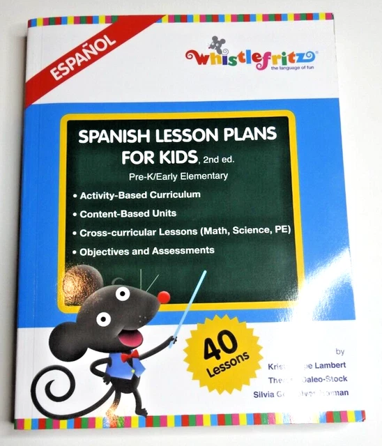 SPANISH LESSON PLANS FOR KIDS, 2nd Ed. | Pre-K & Early Elementary ...