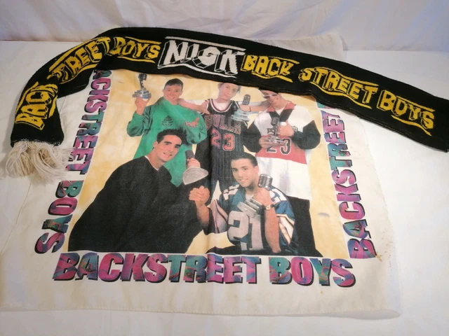BACKSTREET BOYS FAN Schal Tuch Merchandise 90er retro Kult fun Nick ...