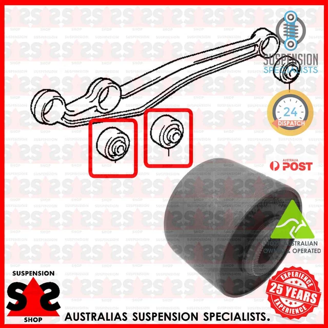 LOWER FRONT AXLE Mounting, Control/Trailing Arm Suit TOYOTA LandCruiser 4.2 TD EUR 24,86 ...