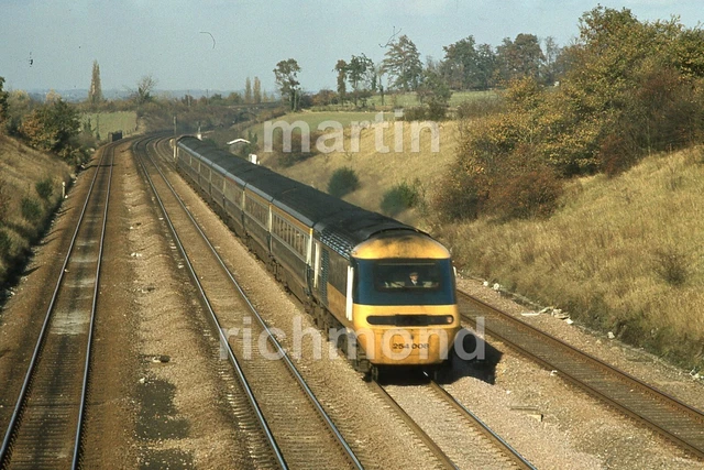 BRITISH RAIL HST 254008 ECML 1980 Agfachrome 35mm Slide RN371 £2.99 ...