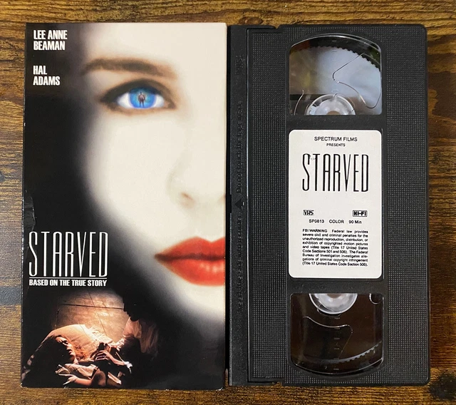 VHS: STARVED (1998): Hal Adams, Lee Anne Beaman £16.67 - PicClick UK