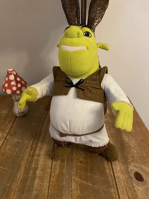 HASBRO TALKING SHREK Soft Toy 2003 Dreamworks Excellent Condition 14” £ ...
