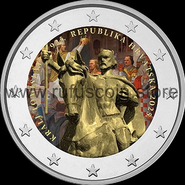 2 EURO CROATIA 2025 - King Tomislav - Type 5 EUR 10,00 - PicClick DE