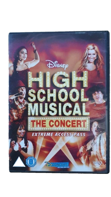 HIGH SCHOOL MUSICAL - The Concert - Extreme Access Pass (DVD, 2007) £3. ...