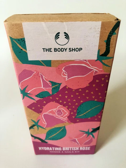 THE BODY SHOP feuchtigkeitsspendende britische Rose Hände & Nägel Kit ...