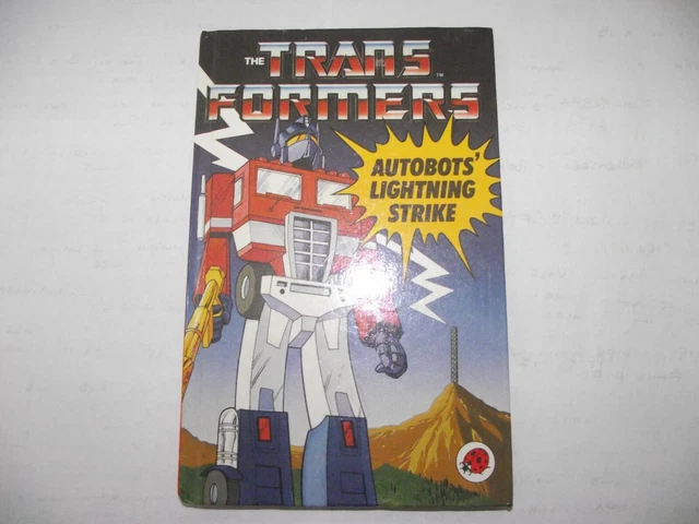 LADYBIRD BOOK TRANFORMERS Autobots lightning strike £3.10 - PicClick UK