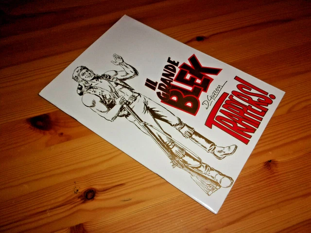 GRANDE BLEK ALBUM originalE x raccolta tavole inedite 1^ serie str. Ed ...