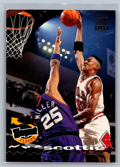 SCOTTIE PIPPIN 1993-94 Topps Stadium Club #184 Frequent Flyer EUR 3,30 ...