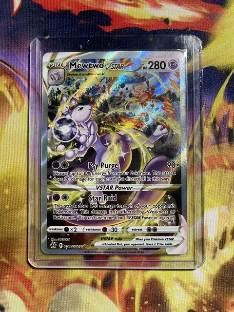 POKÉMON TCG MEWTWO VSTAR Crown Zenith: Galarian Gallery GG44/GG70 NM ...