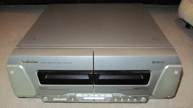 TECHNICS STEREO CASSETTE Deck RS-DV290 'Spares or Repairs' £24.99 ...
