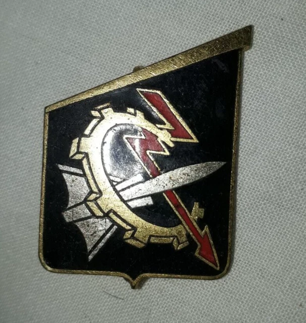 INSIGNE MILITAIRE ARMÉE air Moyens Techniques 10 103 CAMBRAI Nord base ...