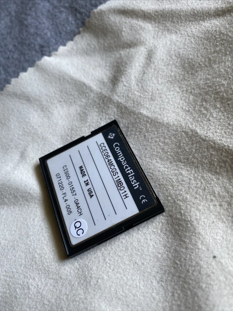 GENUINE CISCO 64MB Compact Flash Memory Card 16-2646-02 $1.00 - PicClick AU