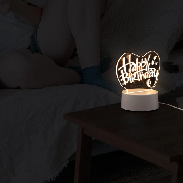 SET OF 4 Led Cute Night Light Decorations Lamp for Home Decorative £35. ...