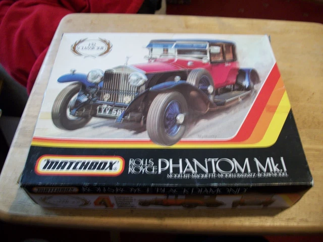 MATCHBOX MODEL KIT 1/32 scale Rolls-Royce Phantom Mk.1 complete EUR 18 ...