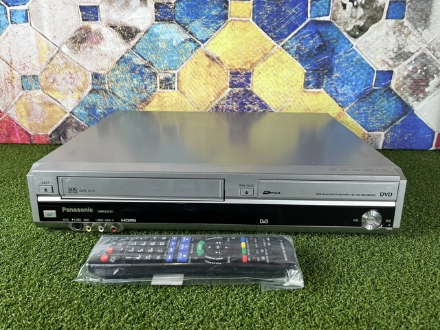 PANASONIC DMR-EZ47V MAGNÉTOSCOPE et Enregistreur DVD Combiné Unité ...