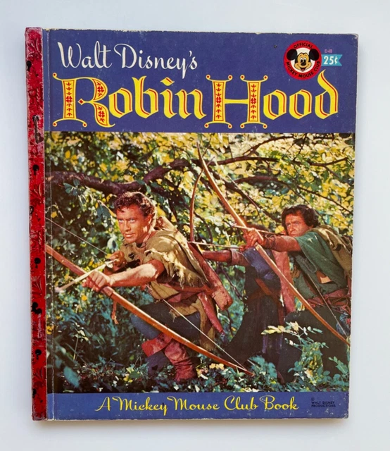 MICKEY MOUSE CLUB Book Walt Disney’s ROBIN HOOD (1953) £11.72 - PicClick UK MICKEY MOUSE CLUB Book Walt Disney’s ROBIN HOOD (1953) £11.72 - PicClick UK