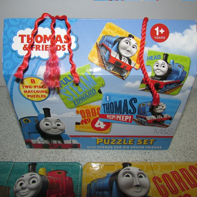 THOMAS THE TANK Engine (Thomas And Friends) Jigsaw Puzzle Story Book ...