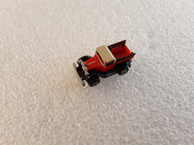 MICRO MACHINES Ford Model T Pickup truck galoob rouge BOCS 2 EUR 7,99 ...