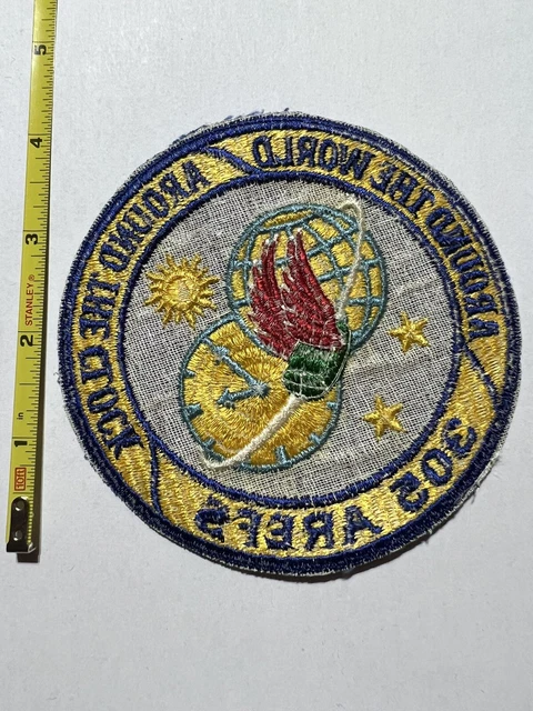 EXTREMELY RARE VIETNAM Era 305th Air Refueling Squadron Patch. ORIGINAL ...