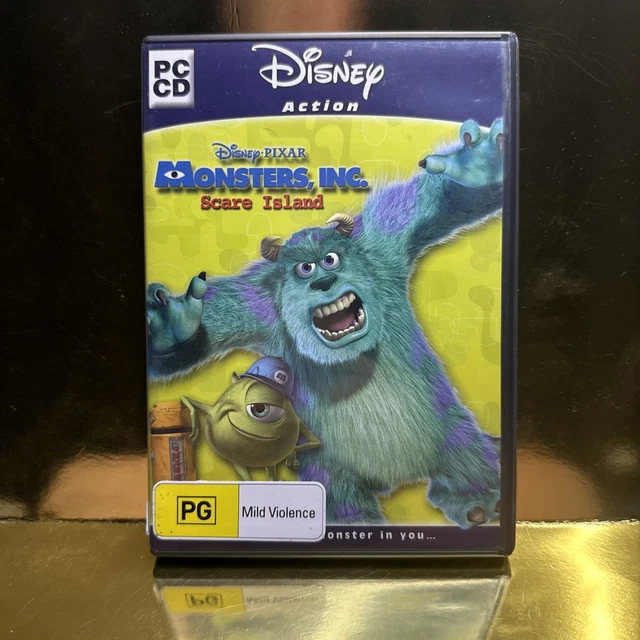 MONSTERS INC SCARE Island - DVD ROM USED PC GAME Windows $14.95 ...